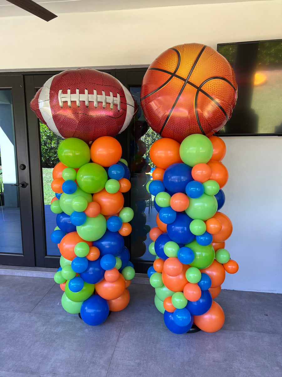 Basketball Column – Boom Balloons