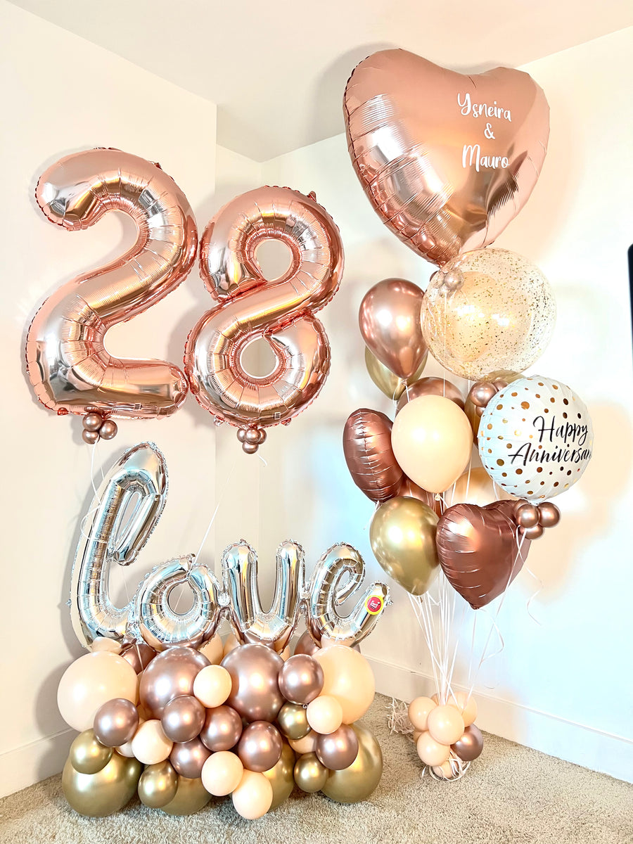 Lux Anniversary Bouquet – Boom Balloons
