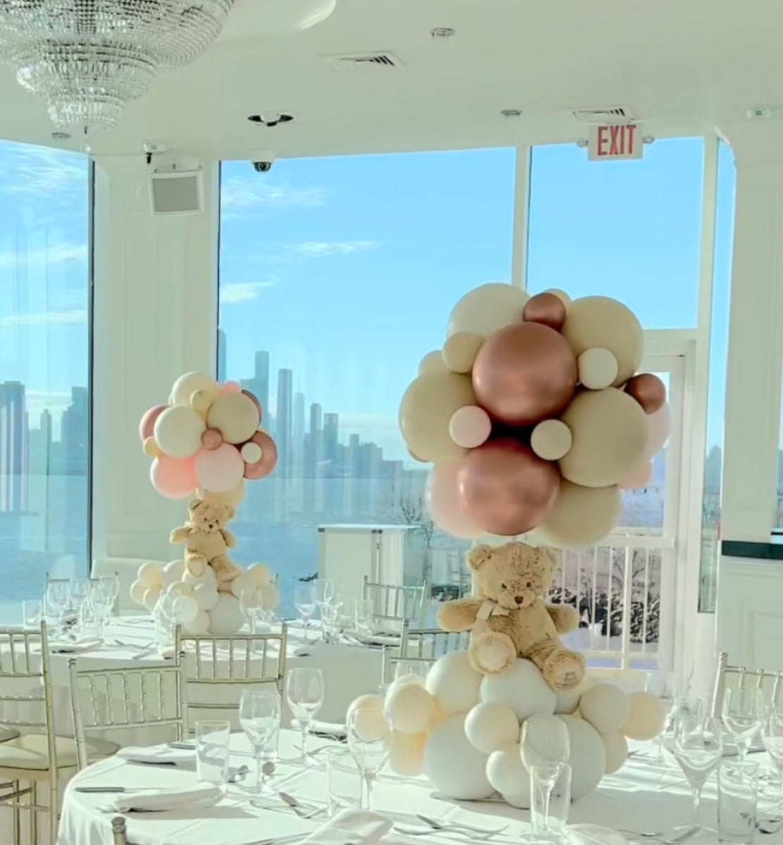 Hot Air Teddy Centerpiece – Boom Balloons