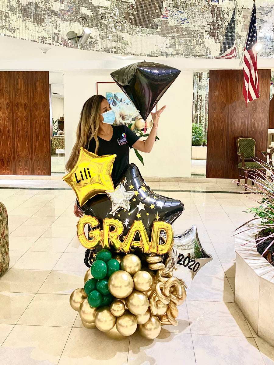 Star Grad Bouquet – Boom Balloons