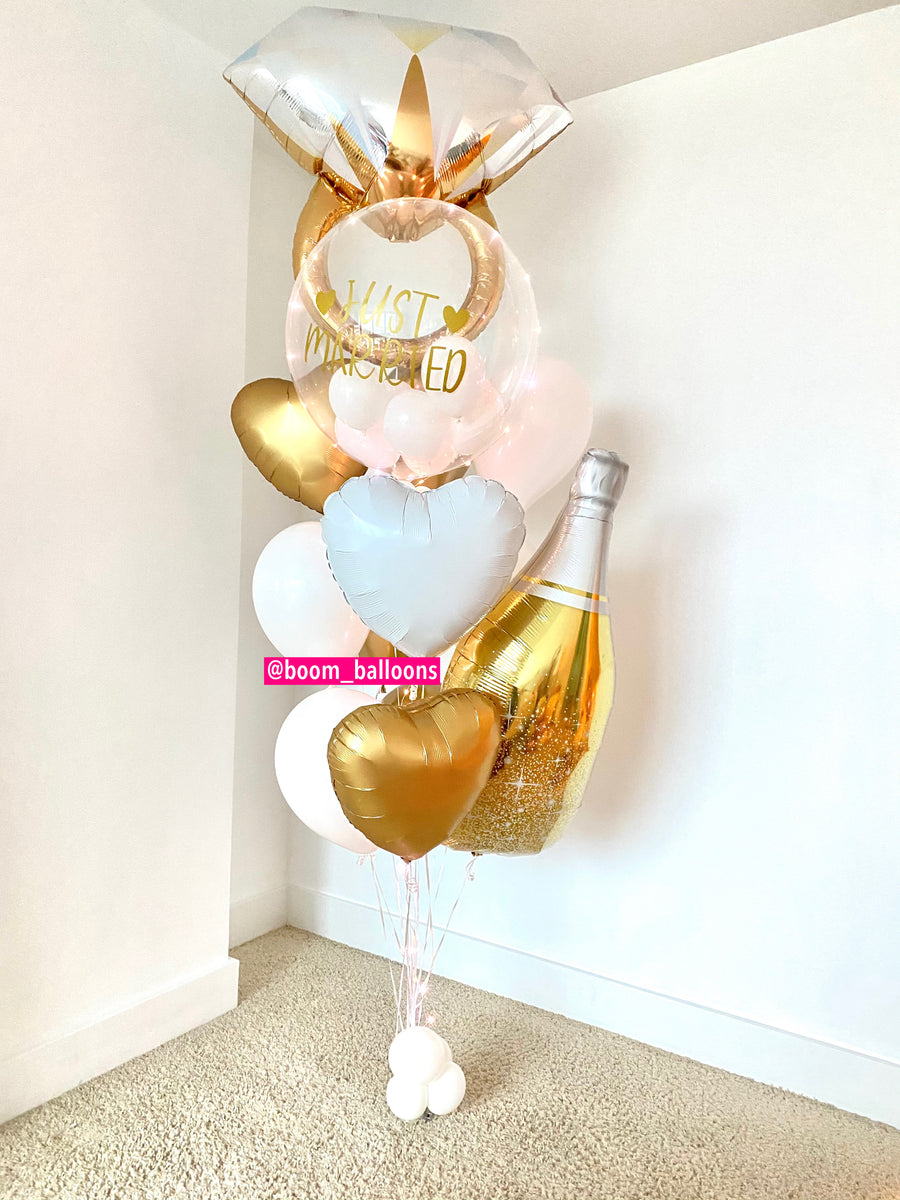 Just married Bunch – Boom Balloons